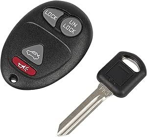 Amazon.com: ROADFAR 1PCS Car Key Fob for Buick Rendezvous 3.4L 2002 ...