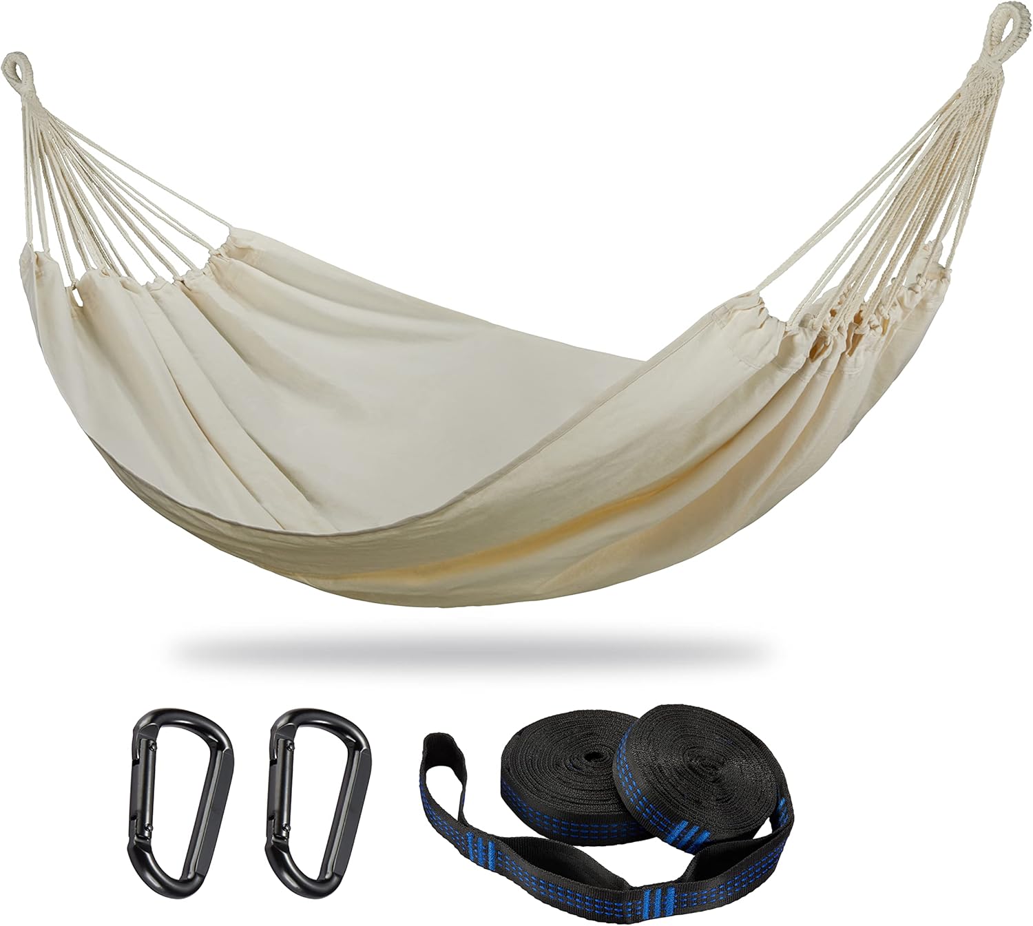 Amazon.com : CHULIM Brazilian Double Hammock with Tree Straps,Extra ...