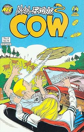 Amazon.com: Man-Eating Cow #6 FN ; NEC comic book | the Tick Spin-Off ...