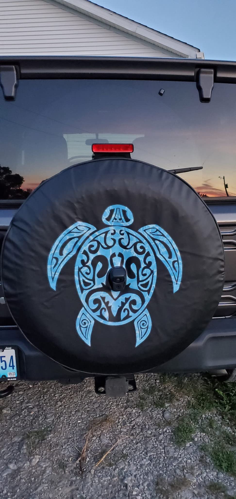 Amazon.com: Caps Supply JL Tire Cover Sea Turtle Diving Beach Marine ...