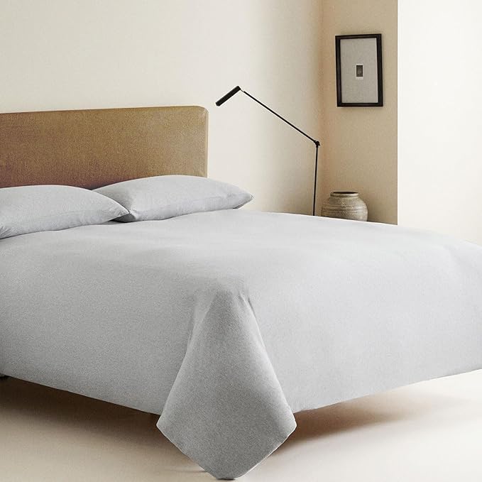 Amazon.com: Briarwood Home Heather Jersey Sheet Set 3pc Heather Bedding ...