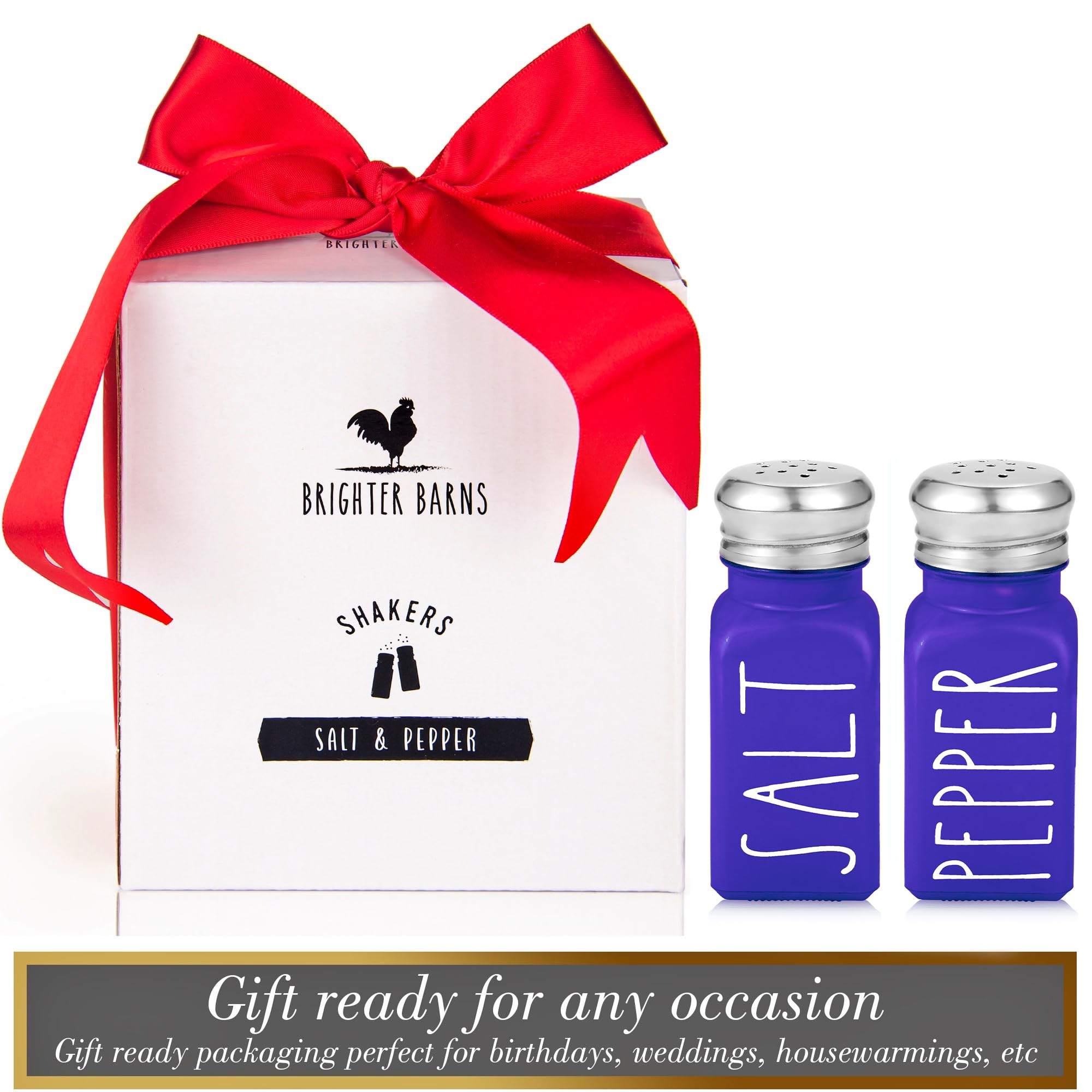 Snapklik.com : Purple Salt And Pepper Shakers Set By Brighter Barns