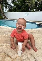 Amazon.com: Thinkbaby SPF 50+ Baby Mineral Sunscreen – Safe, Natural ...