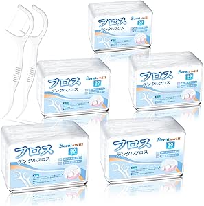 Amazon.co.jp: Floss & Stick Ultra Fine Thread, Dental Floss, Large ...
