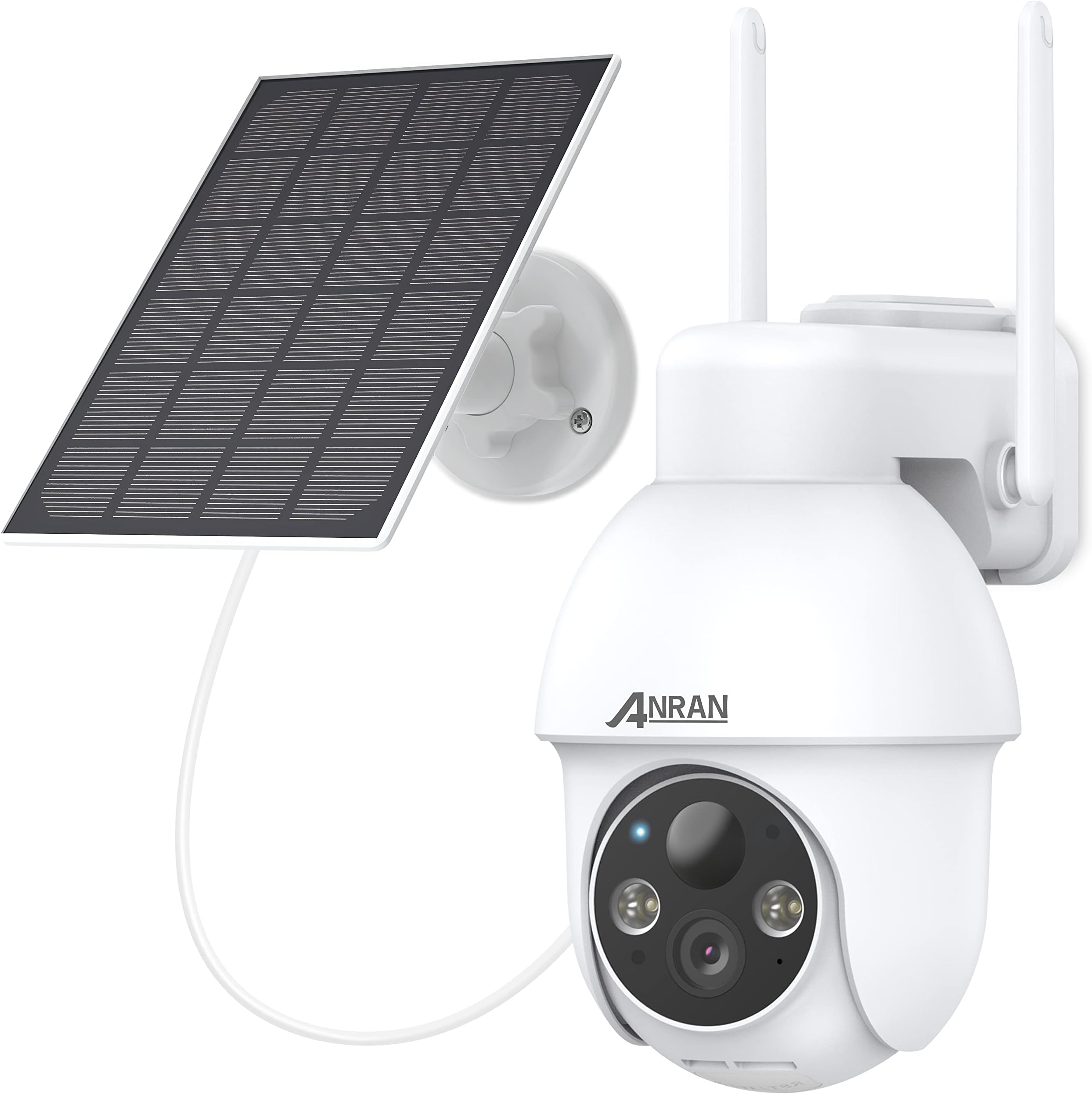 Amazon.com : ANRAN 5MP Security Camera Outdoor, 360°PTZ Auto-Tracking ...