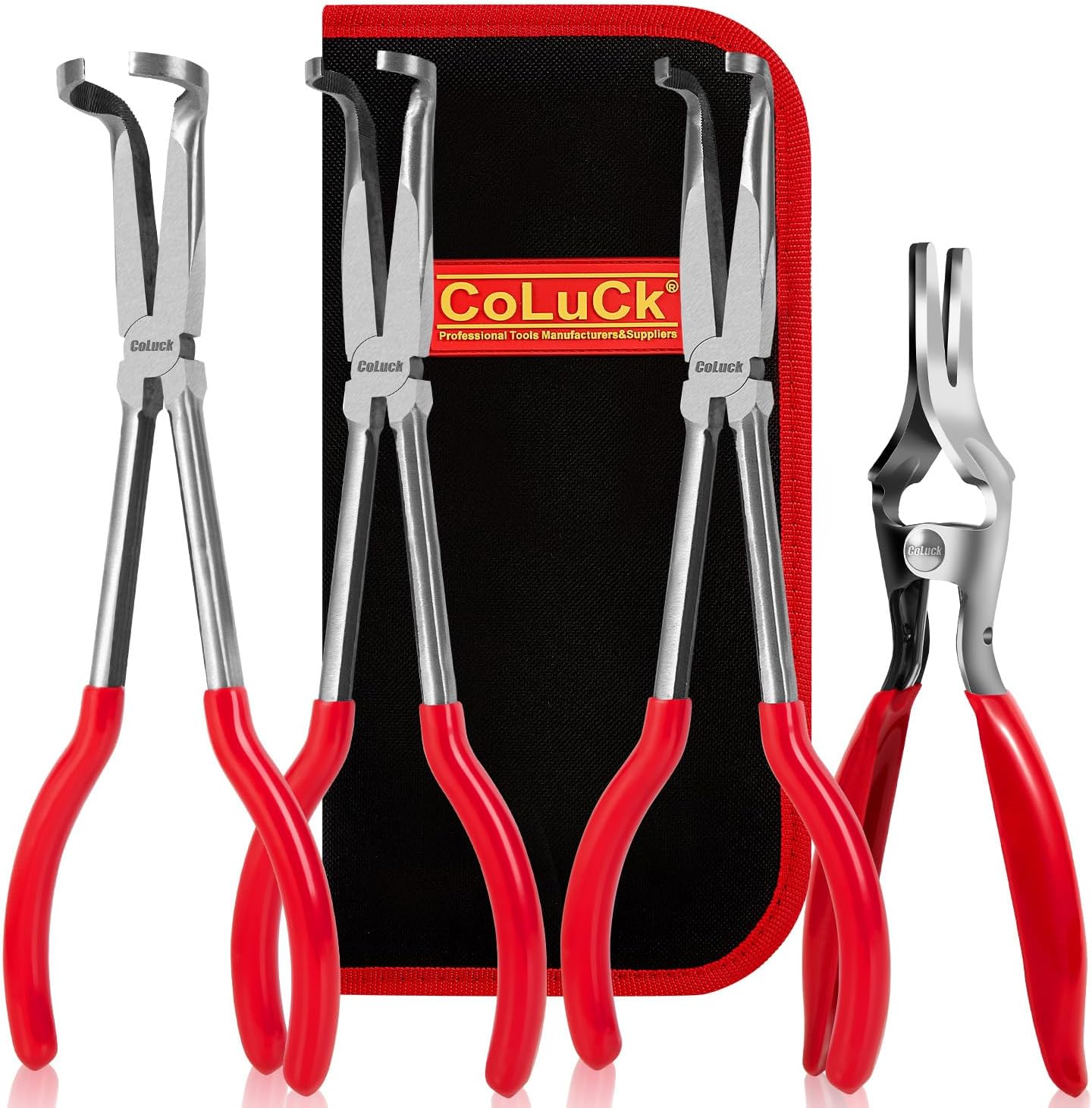 Yaocom 3 Pcs 11" Hose Pliers Automotive Spark Plug Boot Removal Tool ...