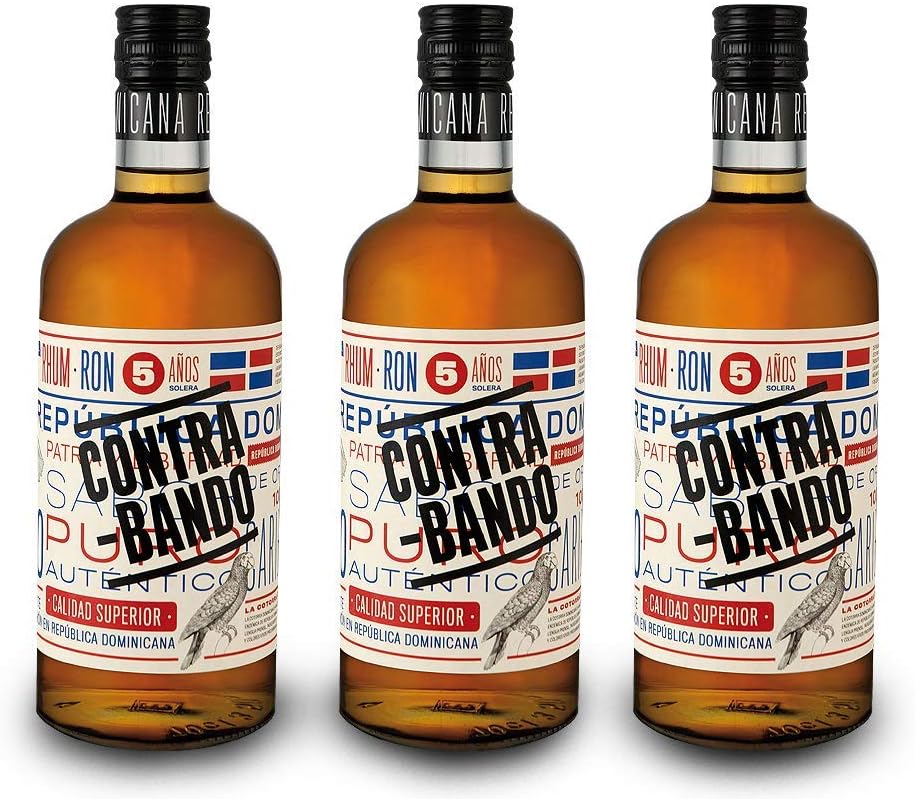 HDmirrorR Oliver y Oliver Rum Contrabando Añejo 5 Años 38% (3X 0,7l ...