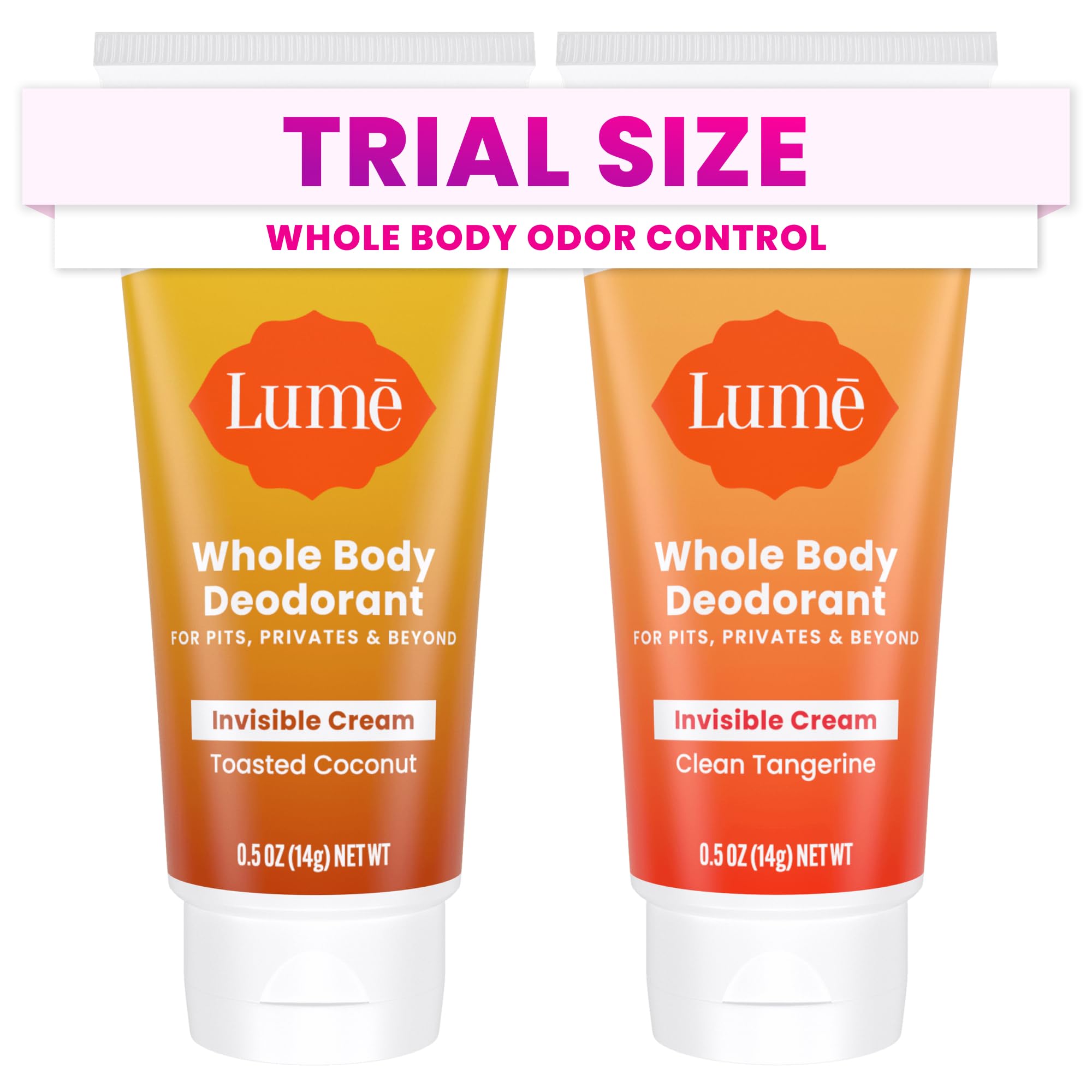 Amazon.com : Lume Whole Body Deodorant - Mini Travel Size Invisible ...