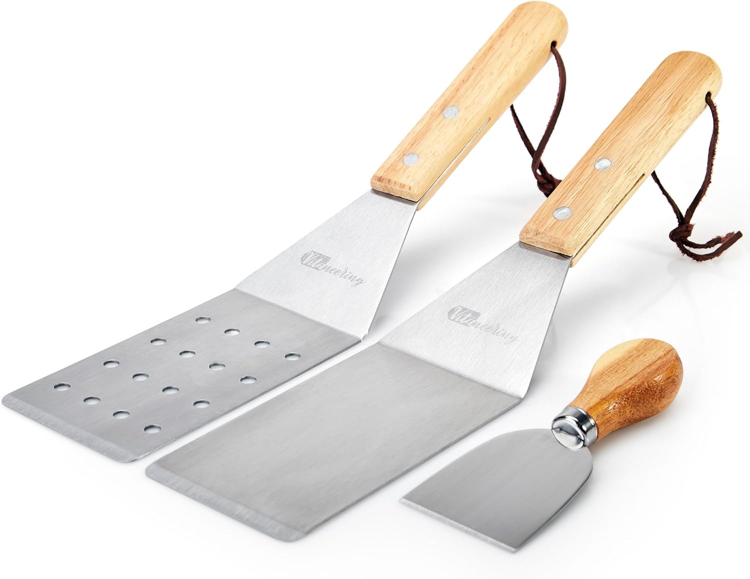 Amazon.com: Turner Spatula Set for Teppanyaki Grill and Griddle – 3 ...
