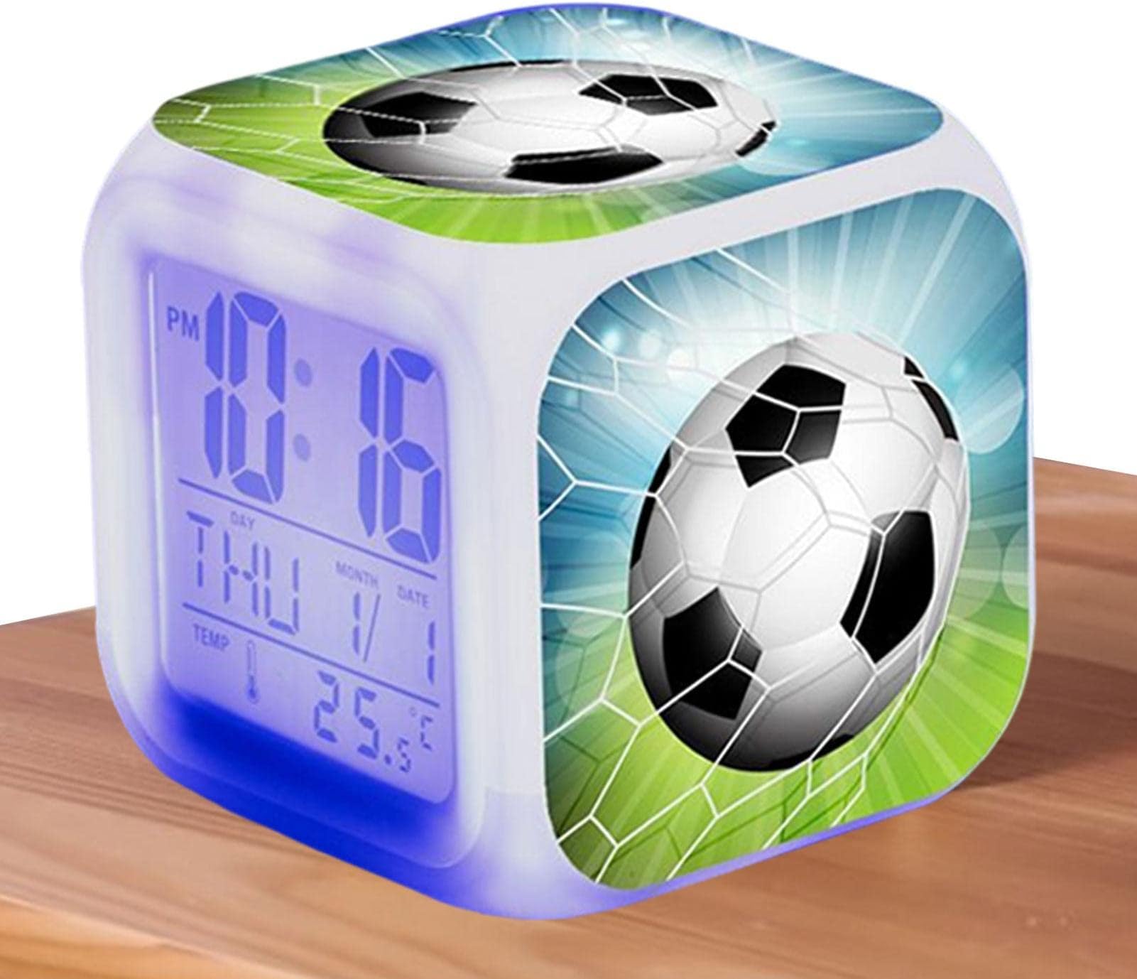 Team Football Colours Durable Design Club Crest Alarm Clock (Newcastle ...