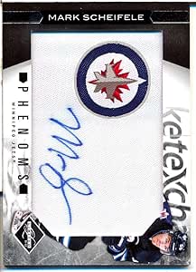 Mark Scheifele Autographed Jersey - 2011 12 Panini Limited Patch 120 ...