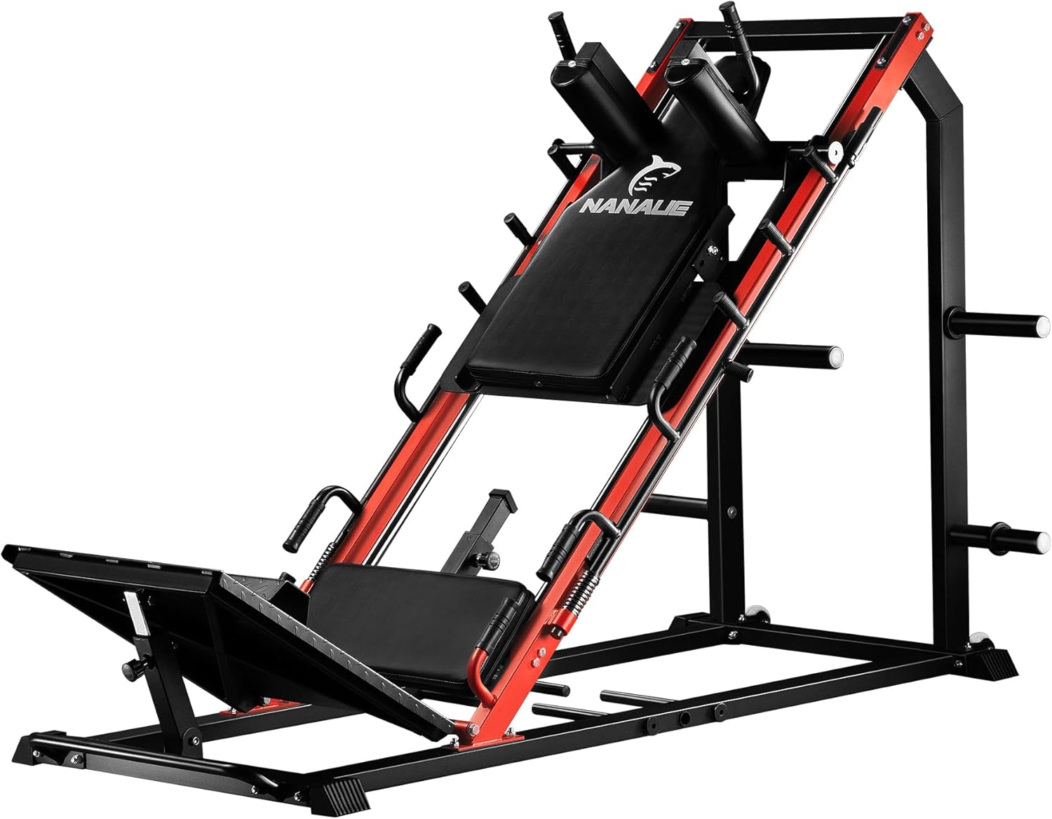 Amazon.com : NANAUE Leg Press Hack Squat Machine, Commercial Grade Leg ...