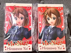 Amazon.com: Coreful Keion! Yui Hirasawa Figure, Set of 2 : Toys & Games