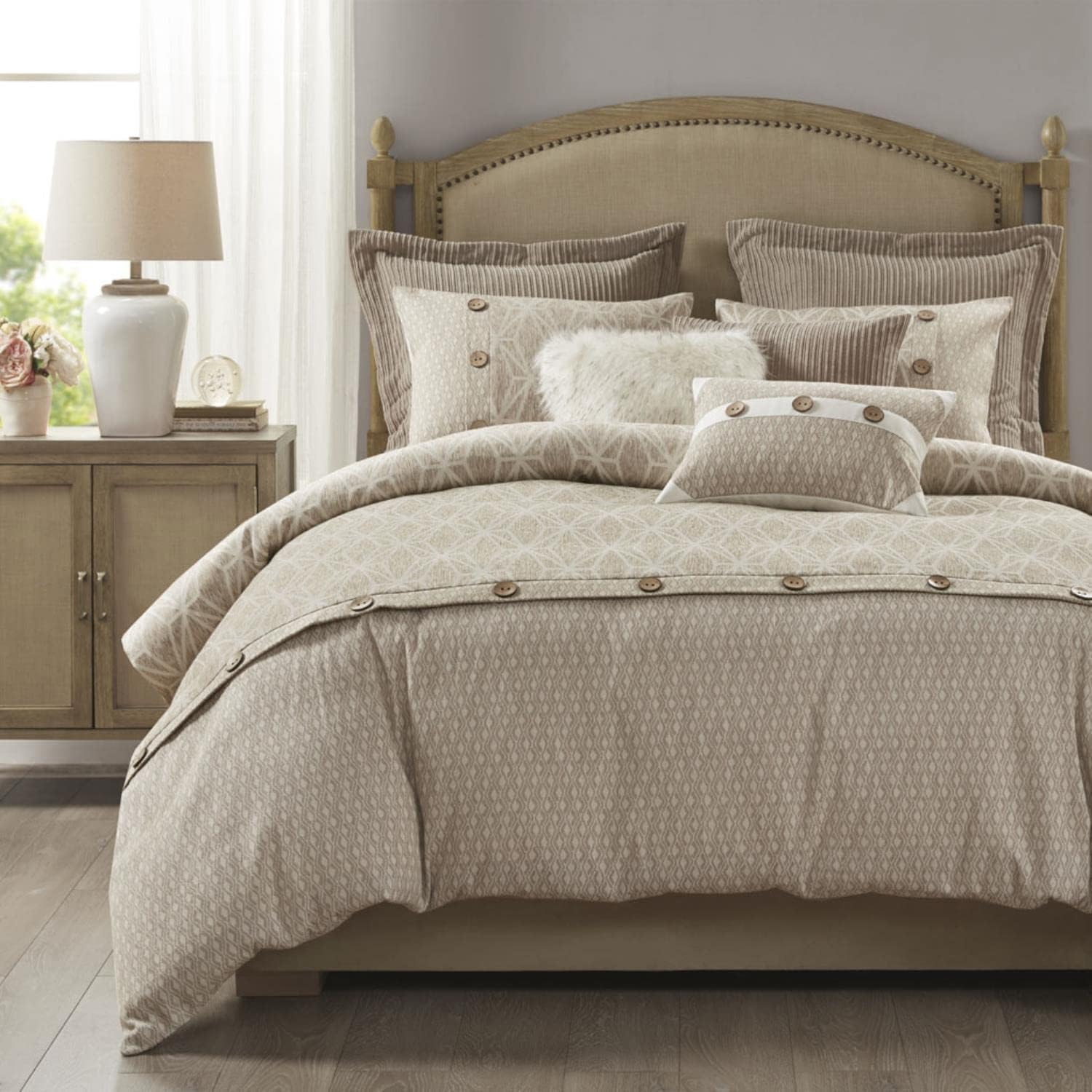 Amazon.com: Madison Park Signature Queen Comforter Set, Trendy ...