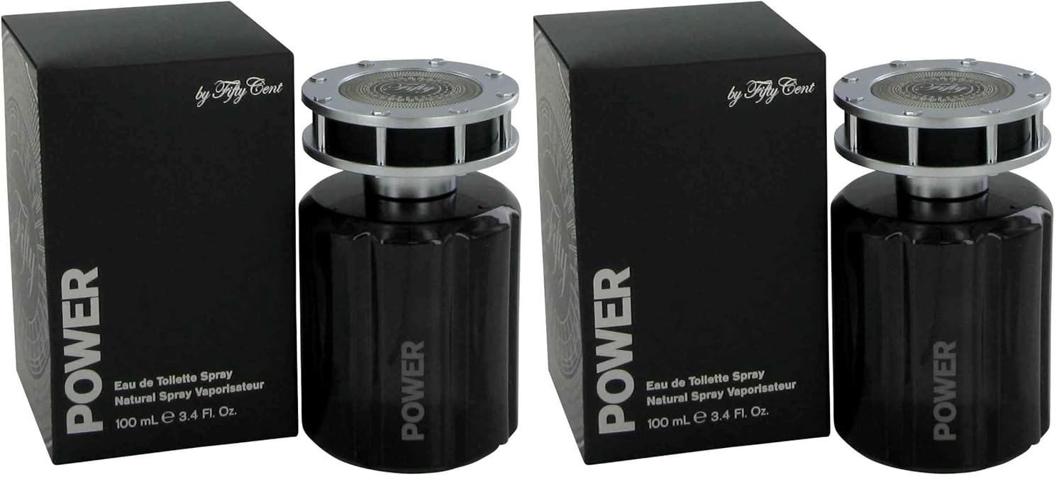 Amazon.com : Power by 50 Cent for Men - 3.4 Ounce EDT Spray (Pack of 2 ...