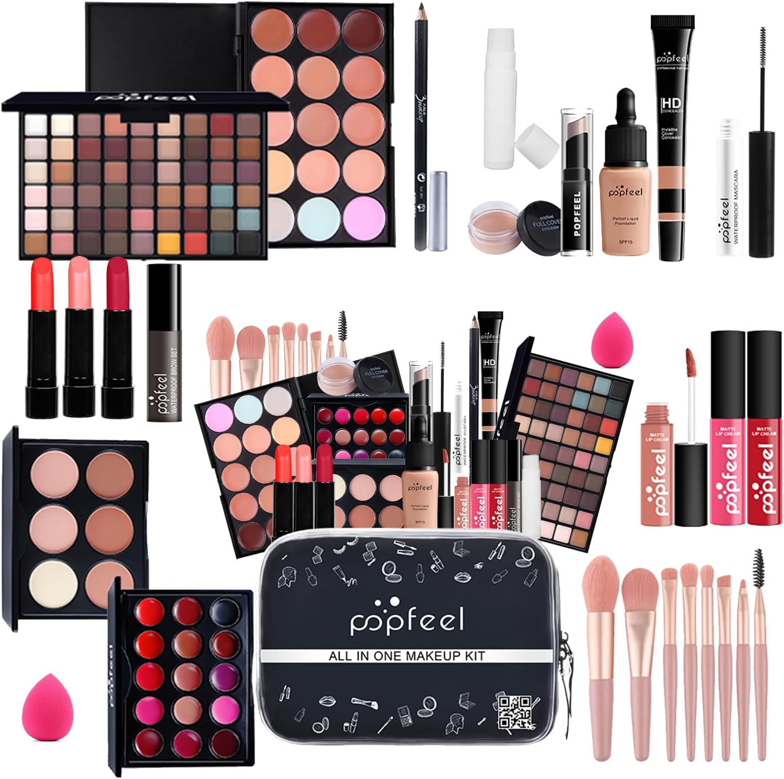 Amazon.com : KARUIZI Makeup Kit All-in-one Makeup Gift Set for Women ...