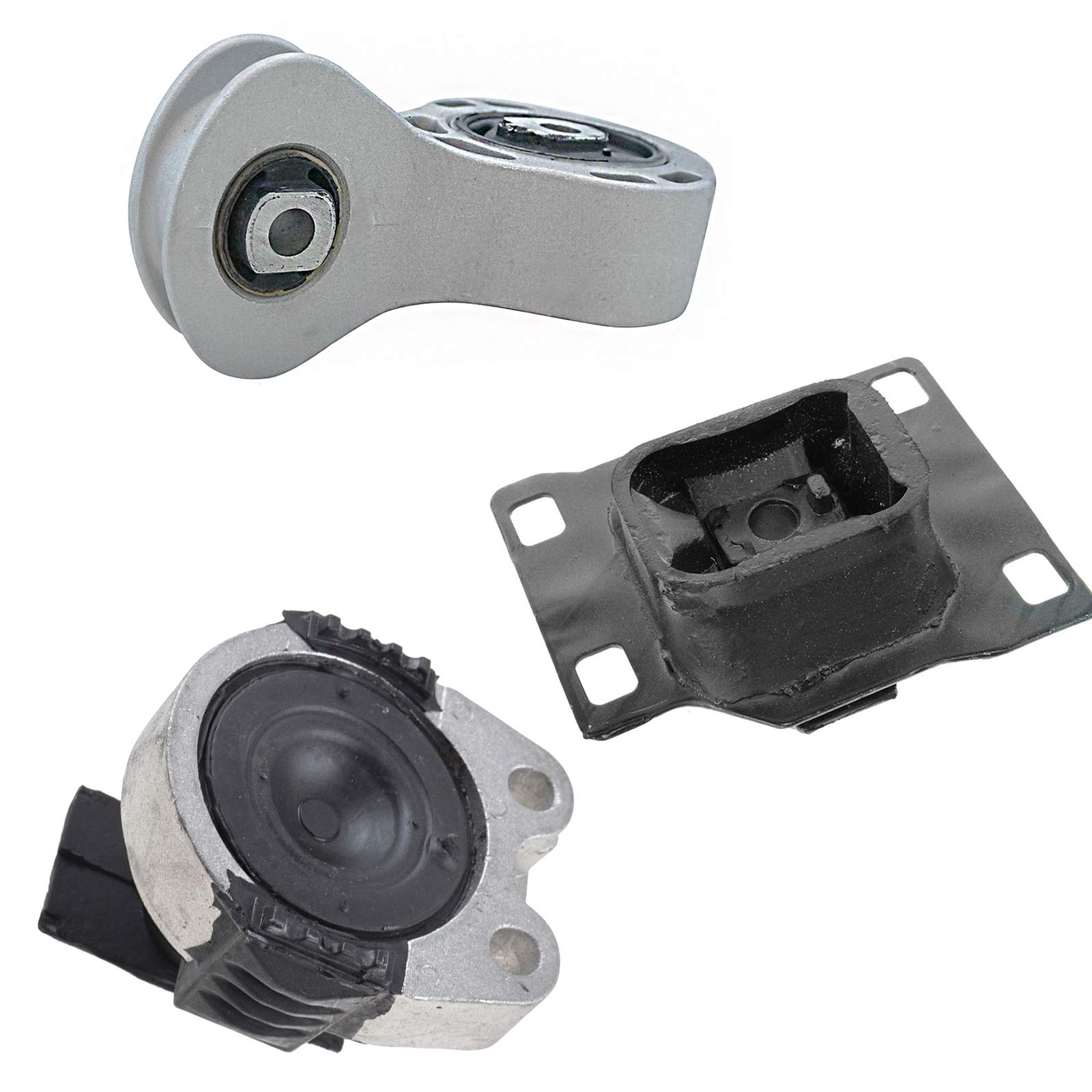 Amazon.com: TRQ Engine Motor Transmission Torque Mount Kit of 3 ...