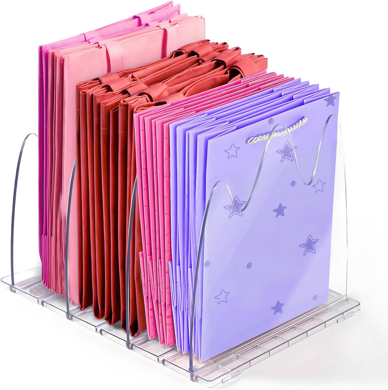Amazon.com: Reusable Shopping Bag Organizer, Adjustable Gift Bag ...