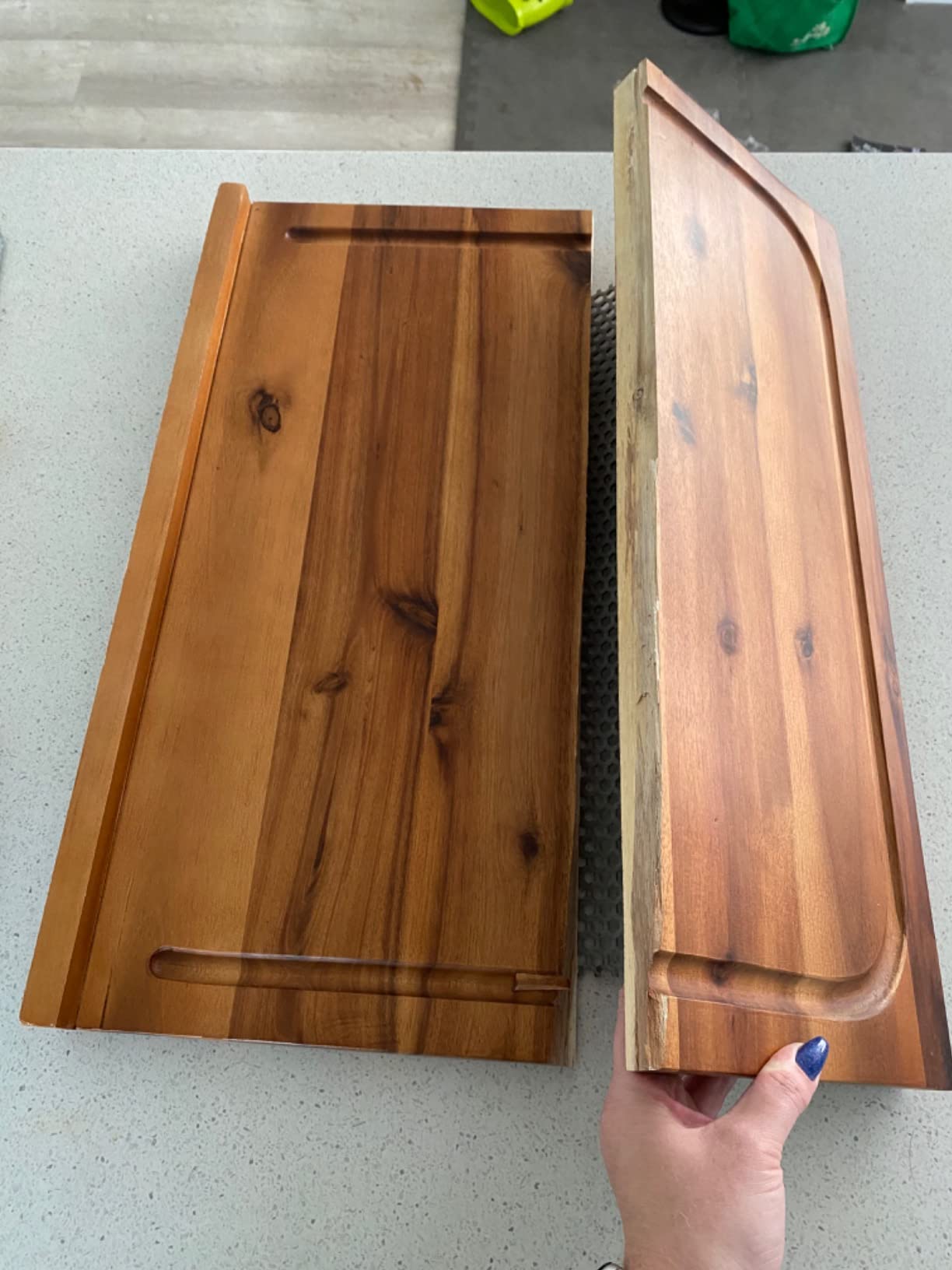 Brunswick Bakers Acacia Reversible Bakers Board with Non-Slip Matt ...