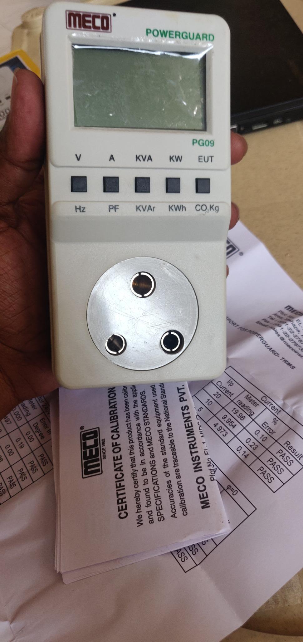 Meco Pg09 Energy Meter : Amazon.in: Industrial & Scientific