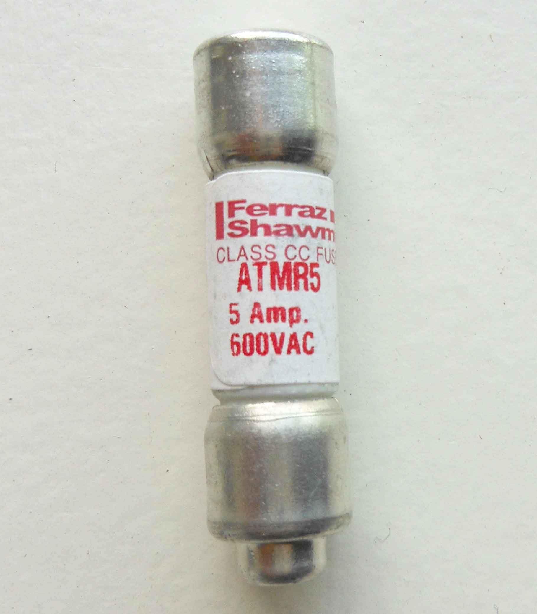 Mersen ATMR5 600V 5A Cc Fuse, 10-Pack - Fuse Accessories - Amazon.com