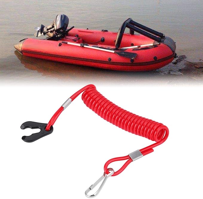 Amazon.com: Safety Tether Lanyard Cord for Stop Kill Switch Universal ...