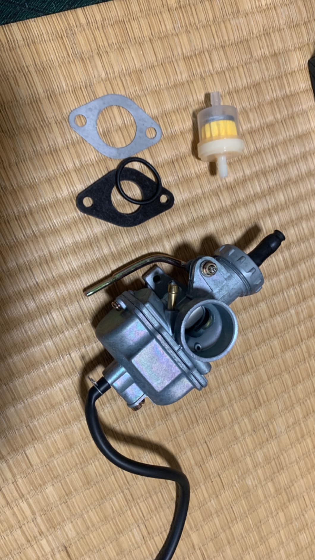 Amazon | leihuo ユニバーサルPZ20 PC20キャブレター 汎用50cc 70cc 90cc 110cc 125cc (ストレート・ヘッド) | キャブレター | 車＆バイク