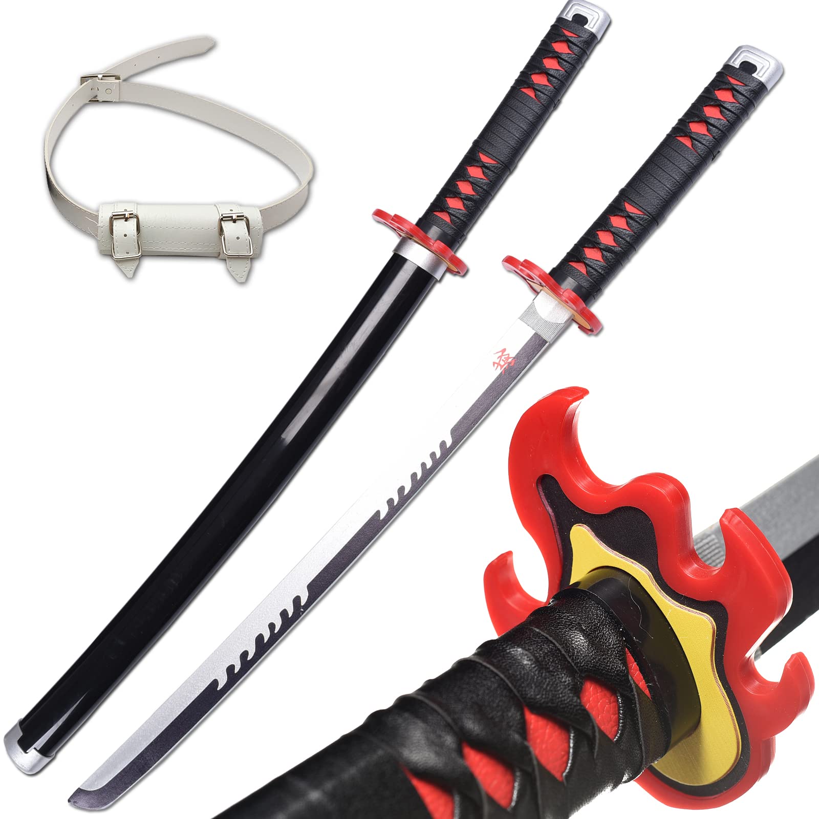 Snapklik.com : Ziqing Demon Katana Sword Tanjiro Kagura Sword Cosplay ...