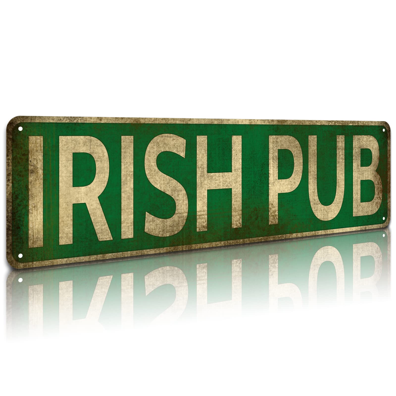 KooLL Irish Pub Tin Sign, Aluminum Slim Tin Sign Street Funny Metal ...