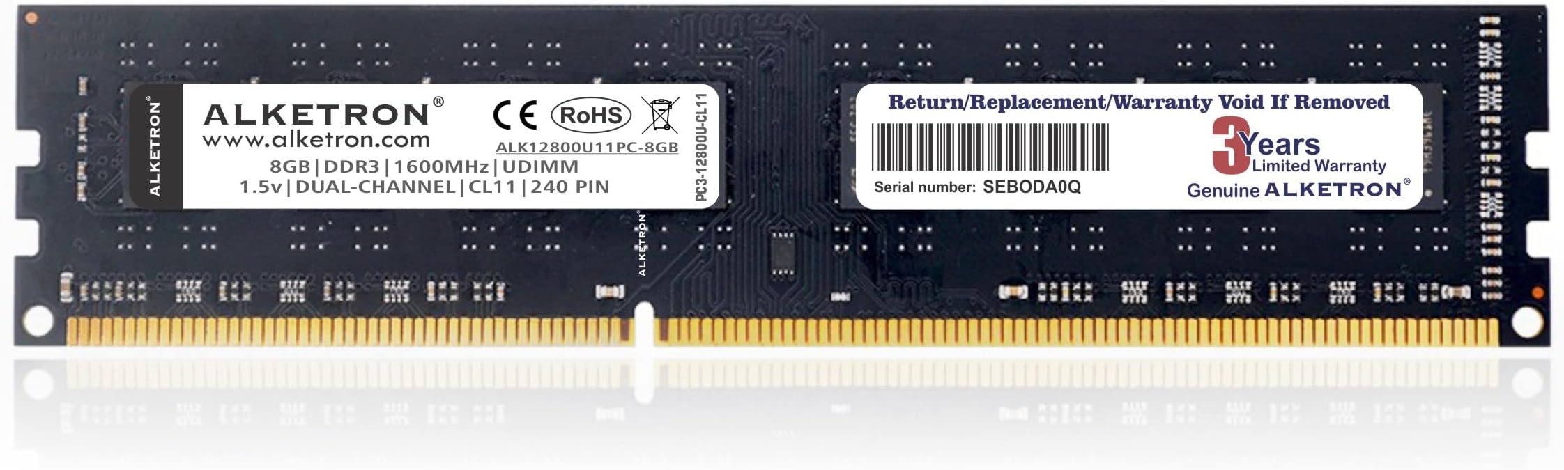 Amazon.in: Buy Geonix 8GB DDR3 | Desktop Ram for Standard & Gaming PC ...