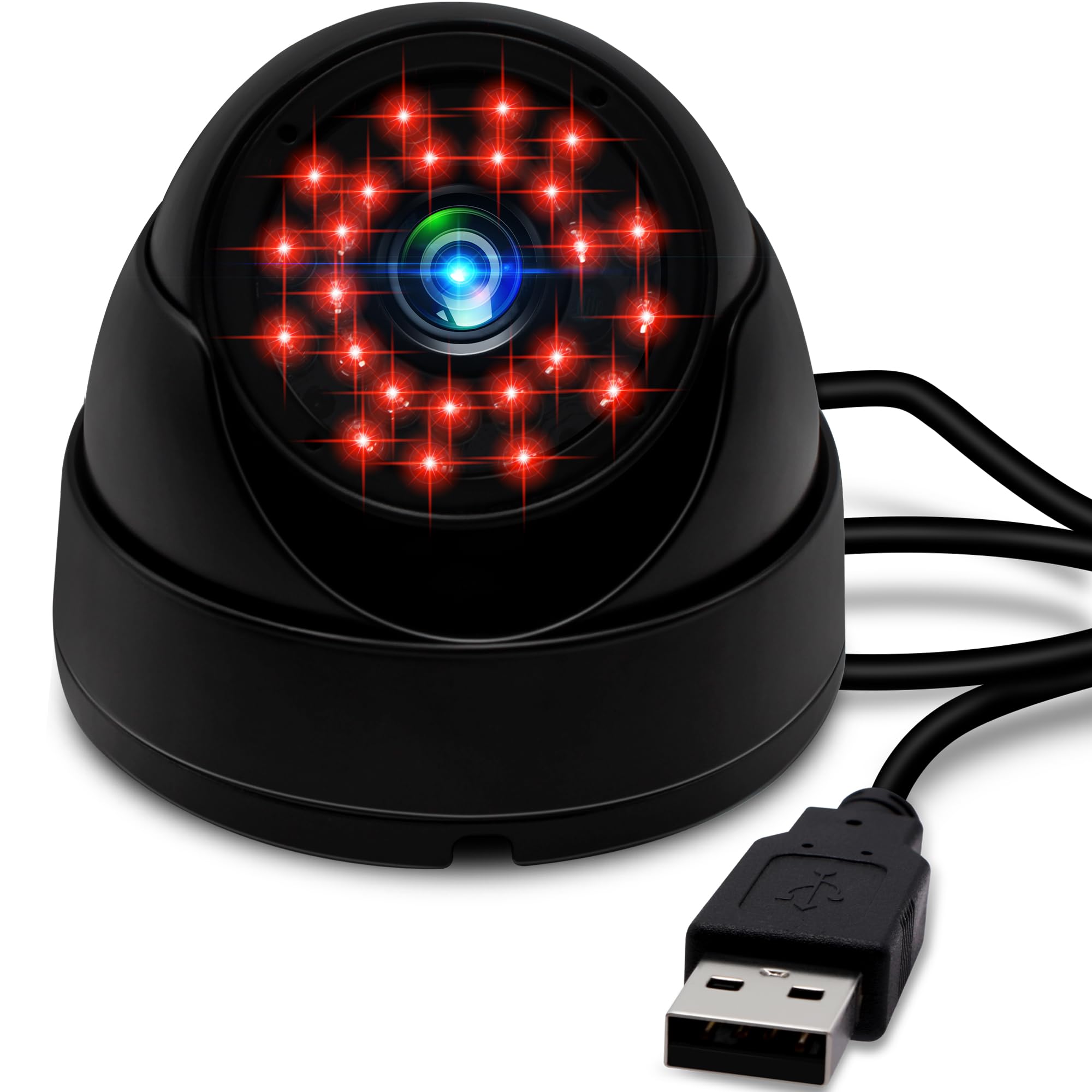 Amazon.com : IFWATER Security Dome Camera Waterproof Night Vision ...