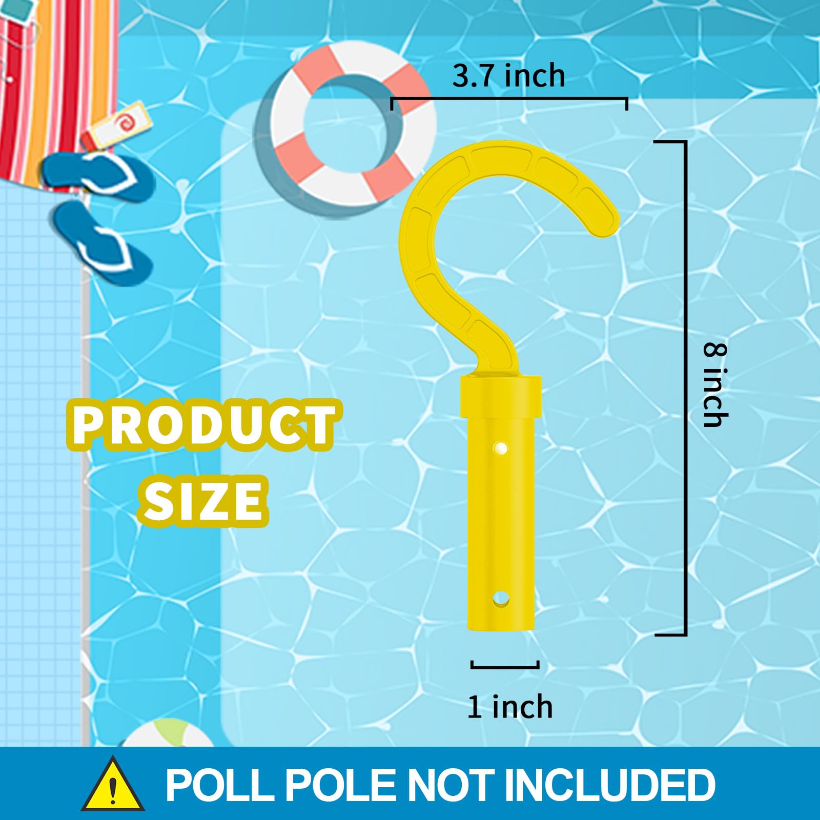 Robot Pool Vacuum Cleaner Pool Pole Attachments Hook For Pool Hooks ...