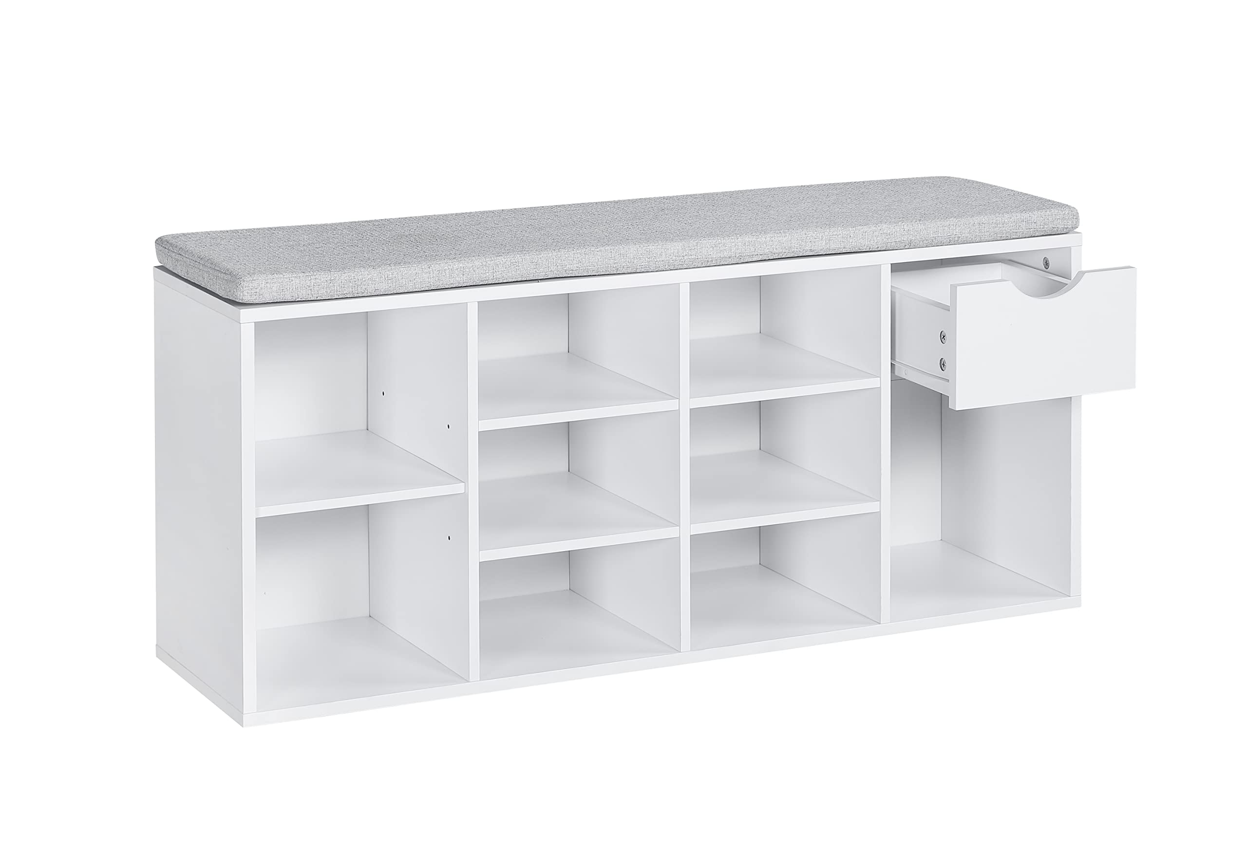 Kebuz House Storage Bench, Shoe Bench, Entryway Bench with Padded ...