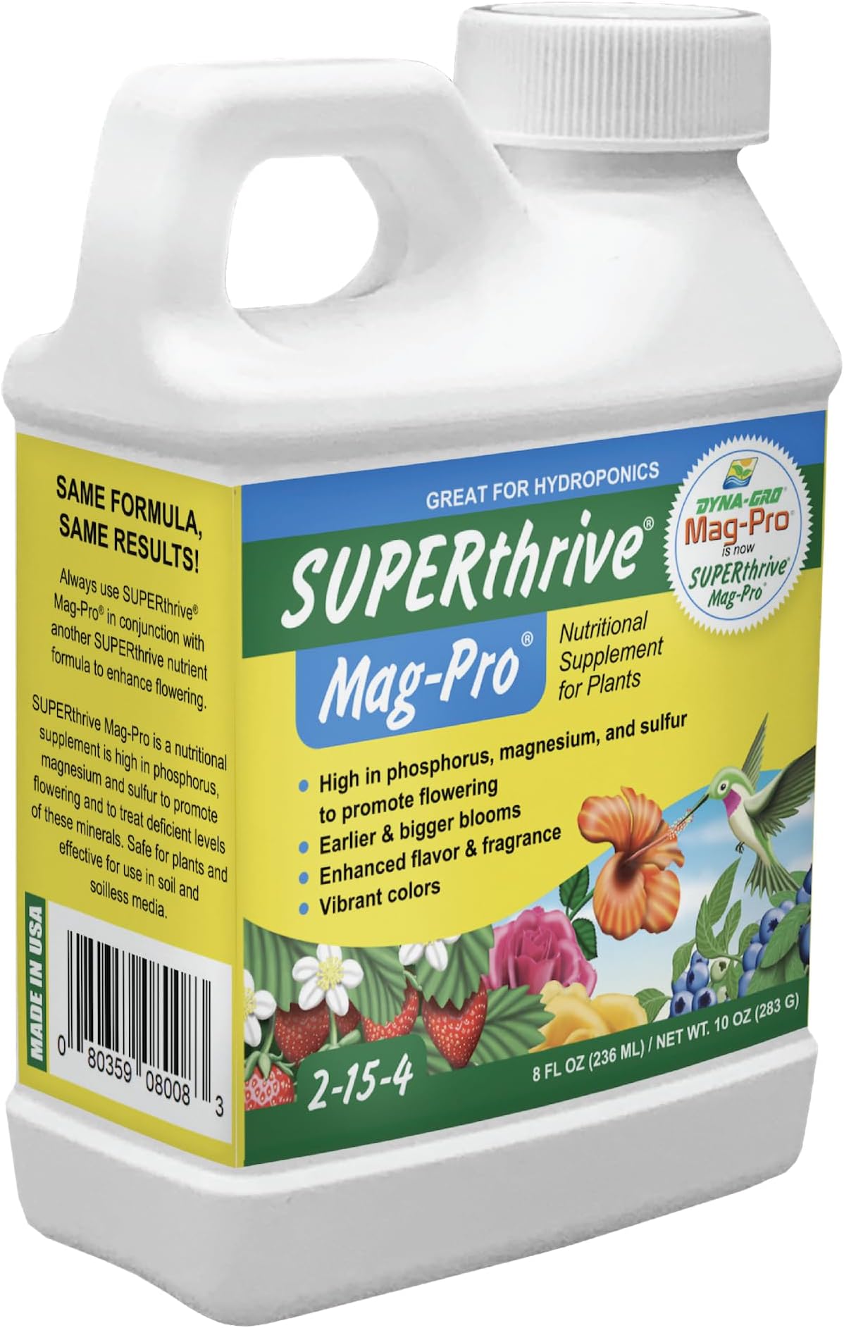 Amazon.com : Dyna-GRO MAG-008 Fertilizer, 8 Ounce : Fertilizers : Patio ...