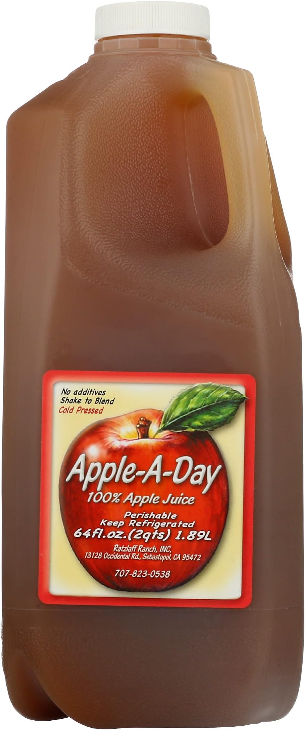 Amazon.com : APPLE A DAY Apple Juice, 64 FZ : Grocery & Gourmet Food