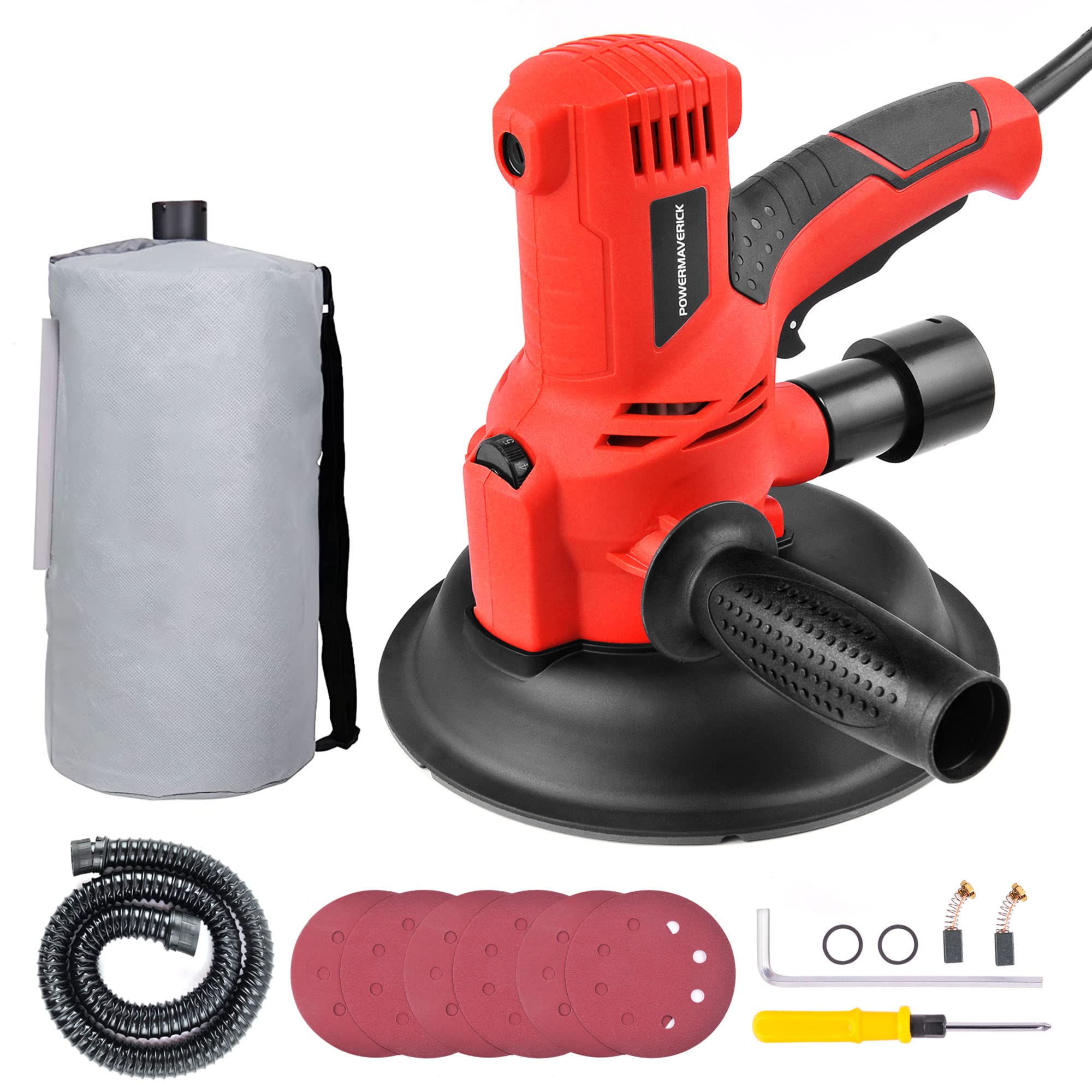 Drywall Sander 710w Electric Drywall Sander With Vacuum Handheld Wall ...
