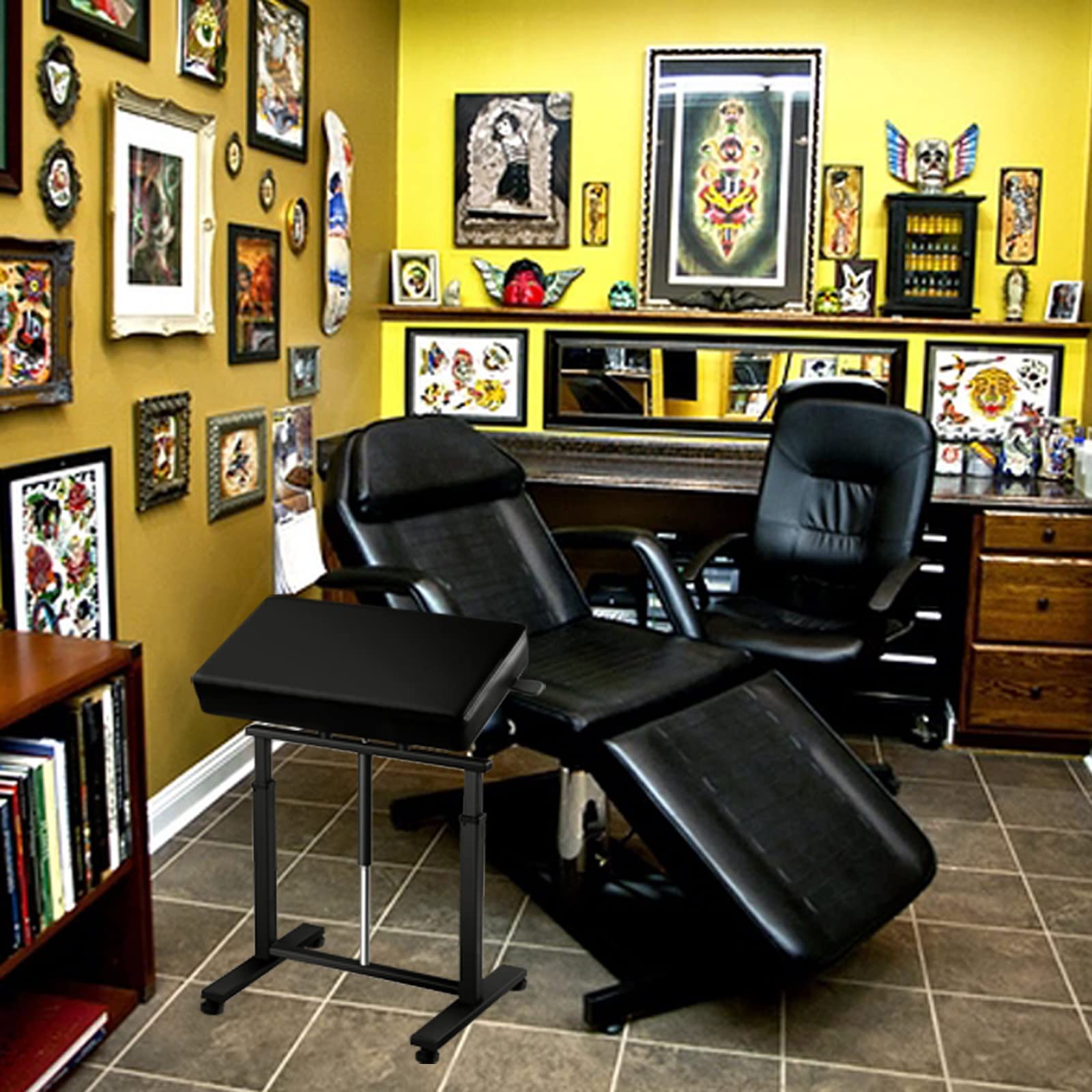Poarmeey XXL Tattoo Arm rest Stand hydraulic System to Adjust the ...
