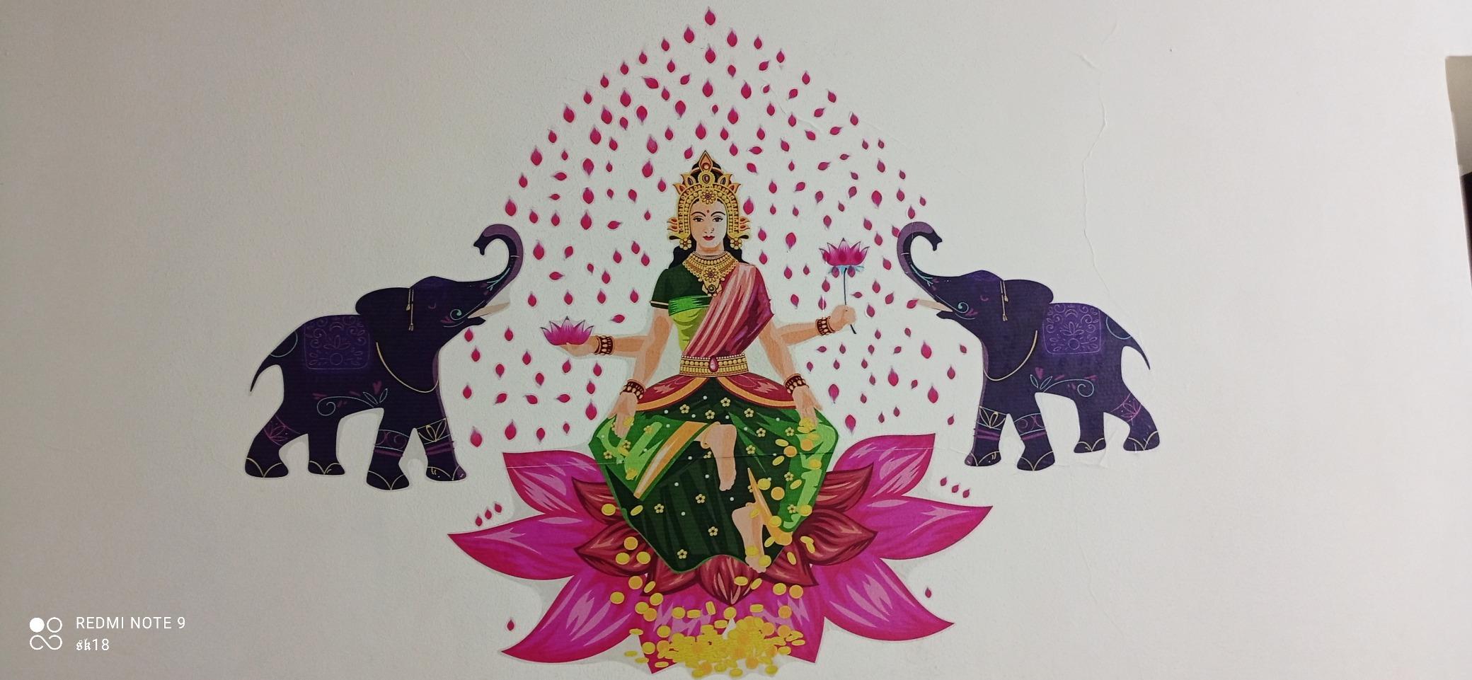 StickMe 'Gorgeous - Goddess - Lakshmi - with Elephant - Laxmi ...