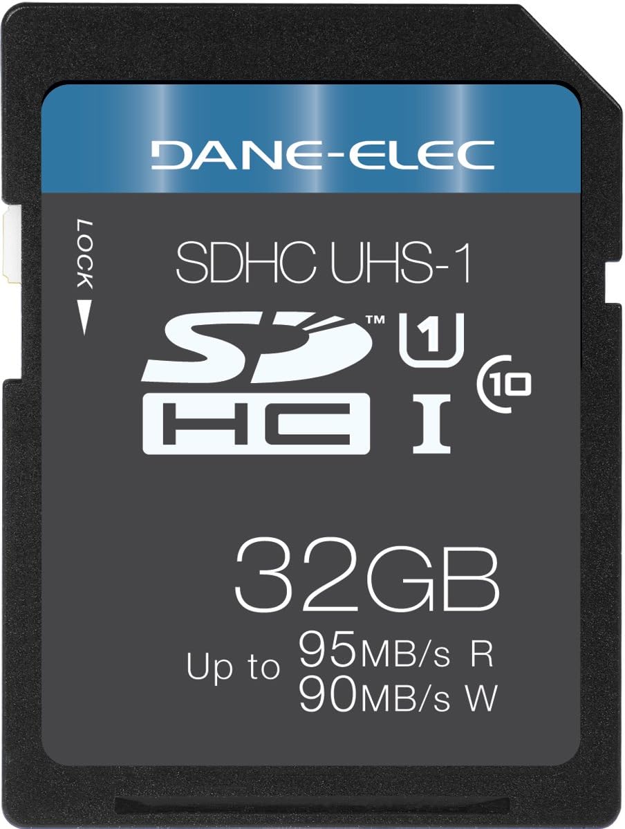 Amazon.com: Dane Electronics SD UHS-1 32 GB Digital Card (DANE UHS 1 ...