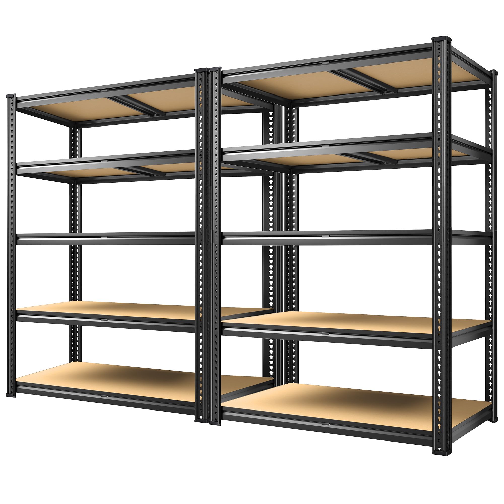 Amazon.com: REIBII 72.1'' Storage Shelves 2250LBS Garage Shelving Heavy ...
