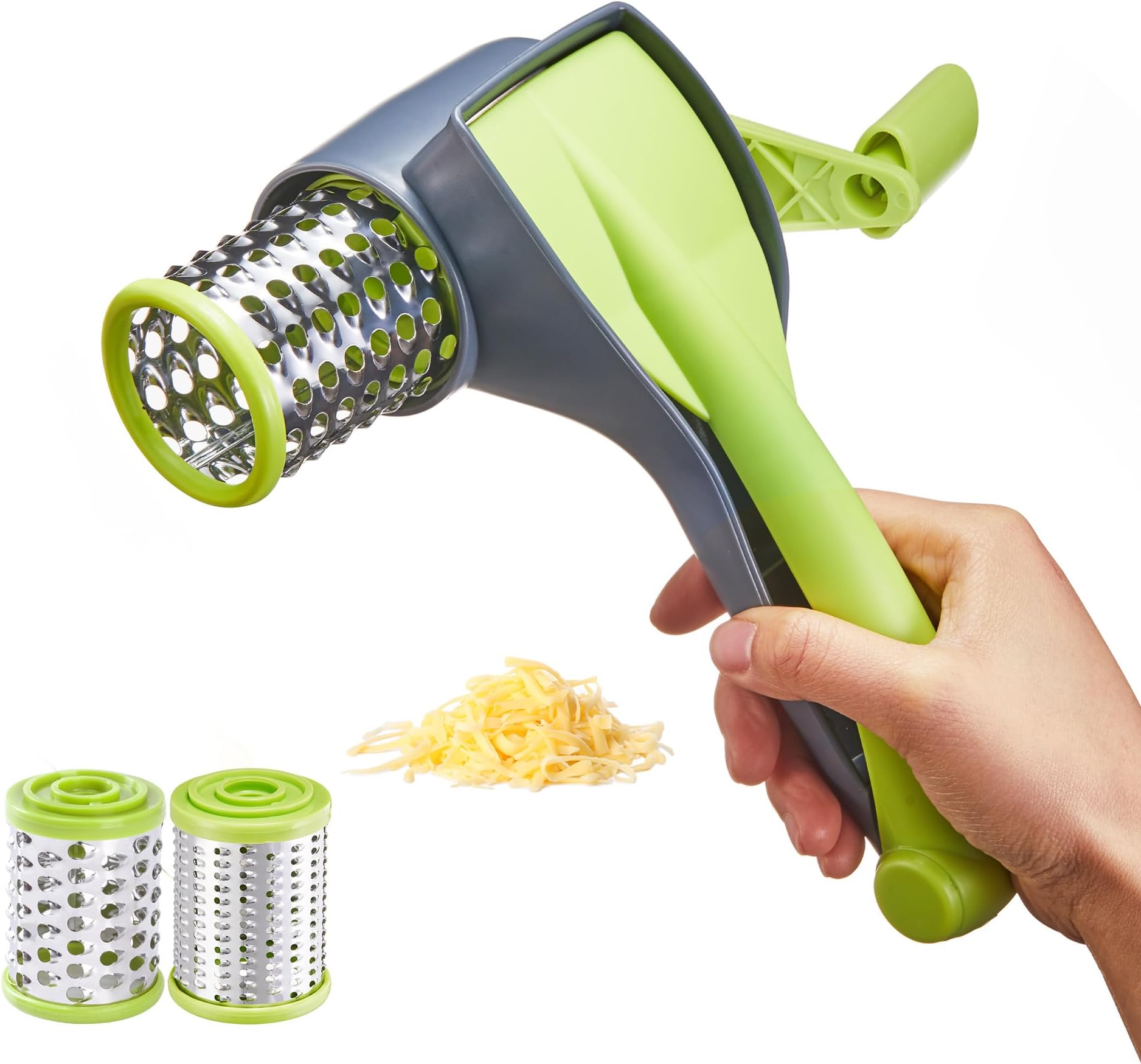 Amazon.com: Kitchen Tools Hand Crank Shredder Butter Cheese Grater ...