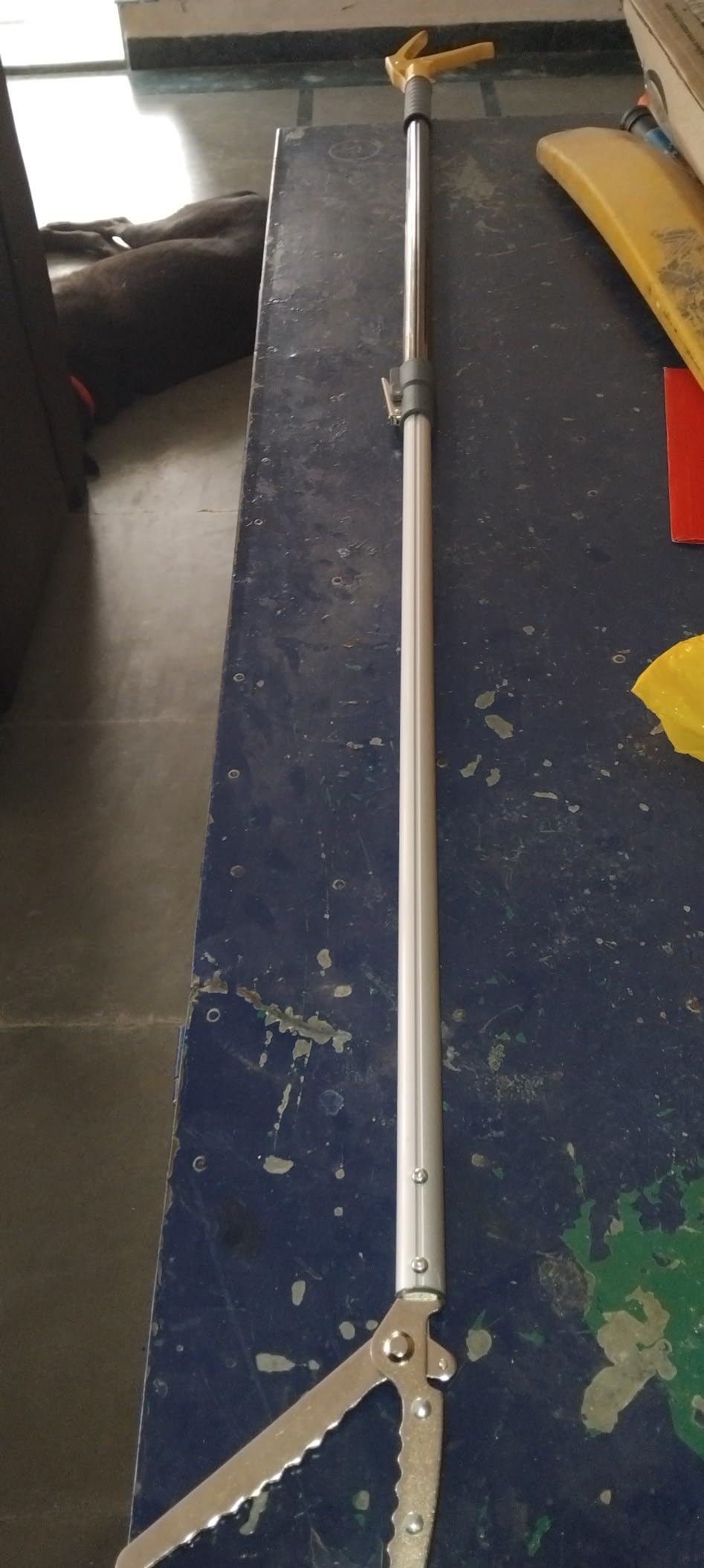 Vimal Cotton Bag with Stainless Steel Hook Grabber Stick - Multicolor ...