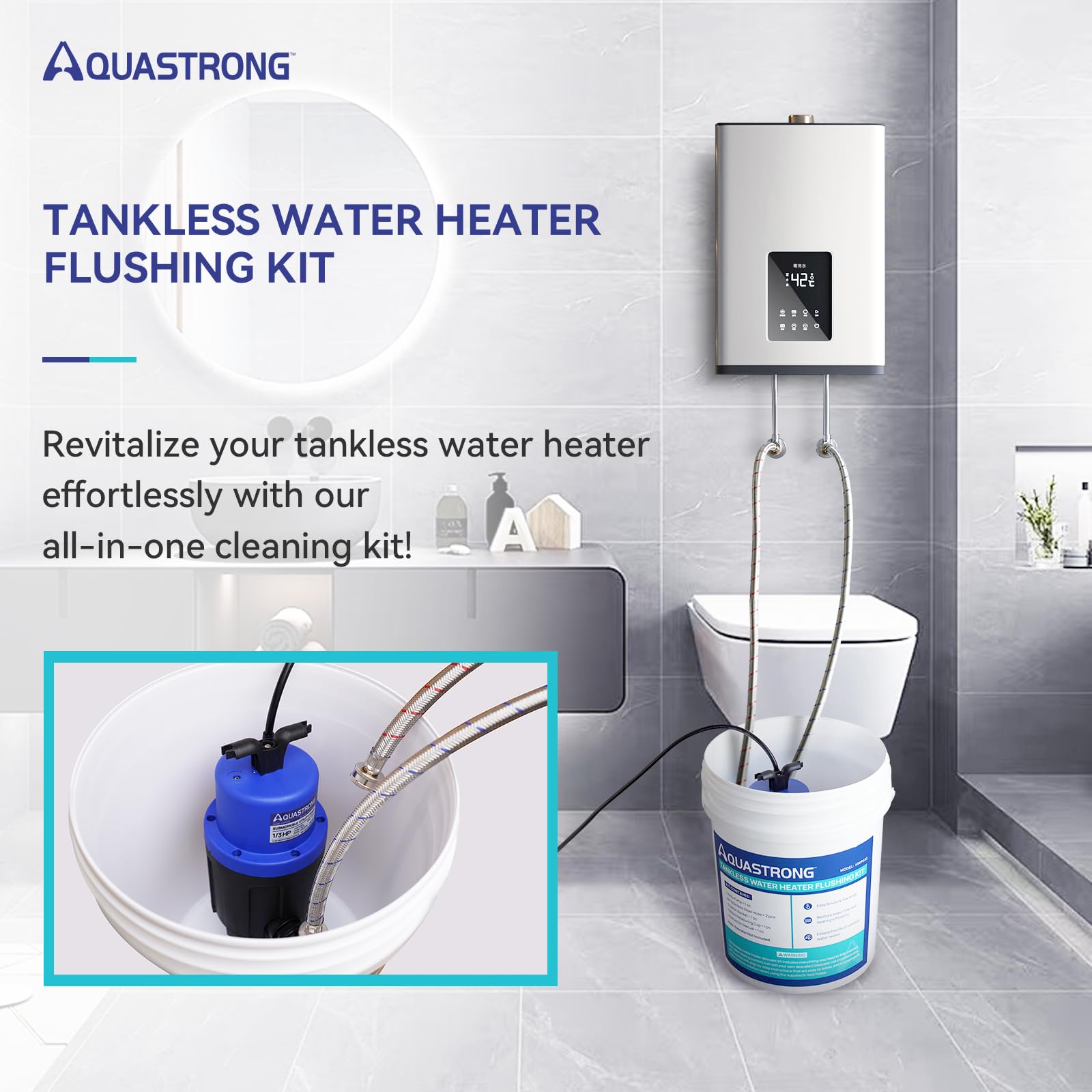 Snapklik.com : Aquastrong Instant Water Heater Clean Kit Features 1120 ...