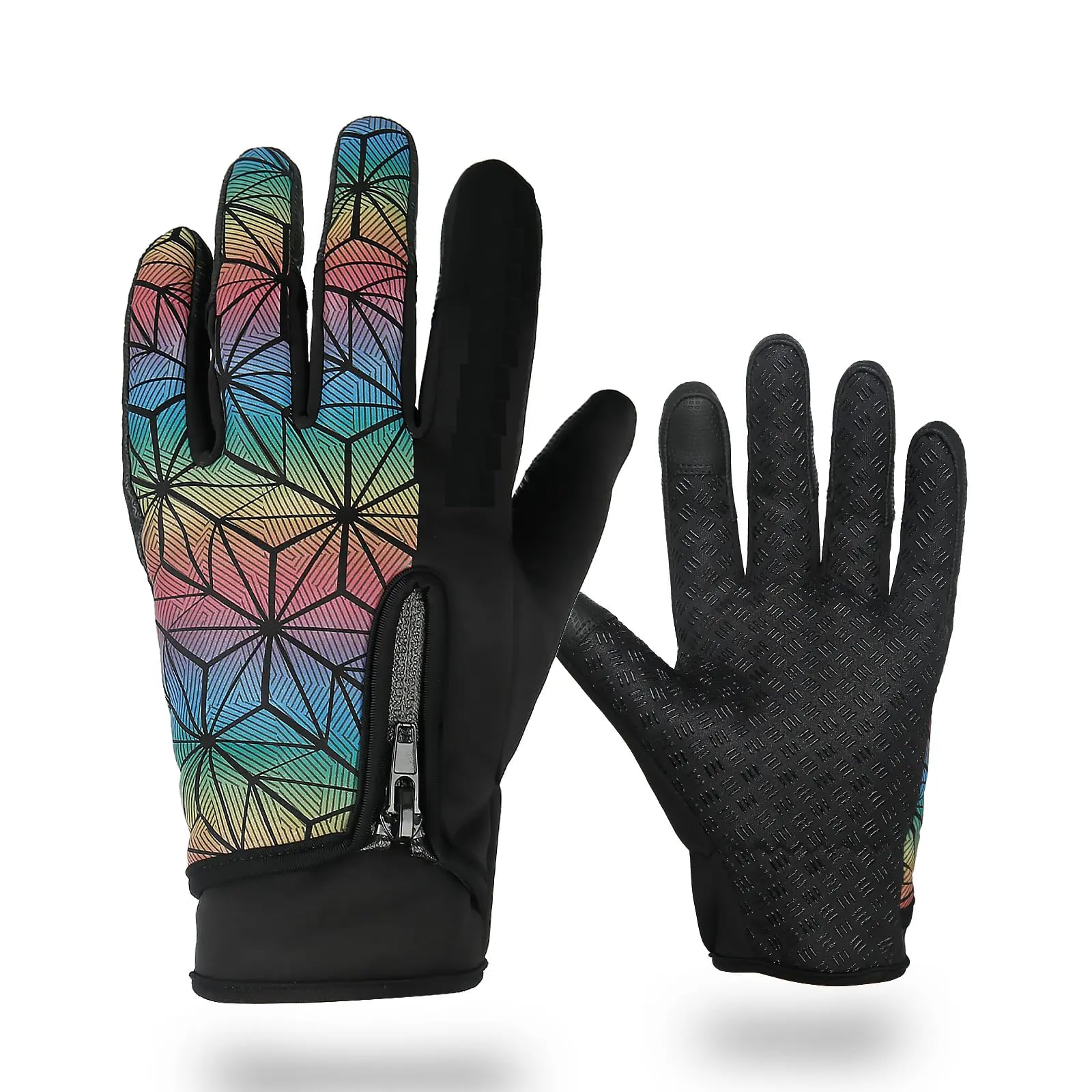 Leosoprtz Winter Riding Gloves for Men Women - Windproof Riding Gloves ...