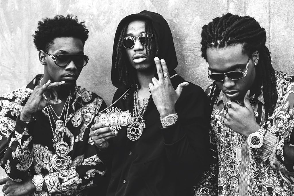 Amazon.com: MIGOS - Hip hop, trap - Quavo, Offset and Takeoff - Poster ...