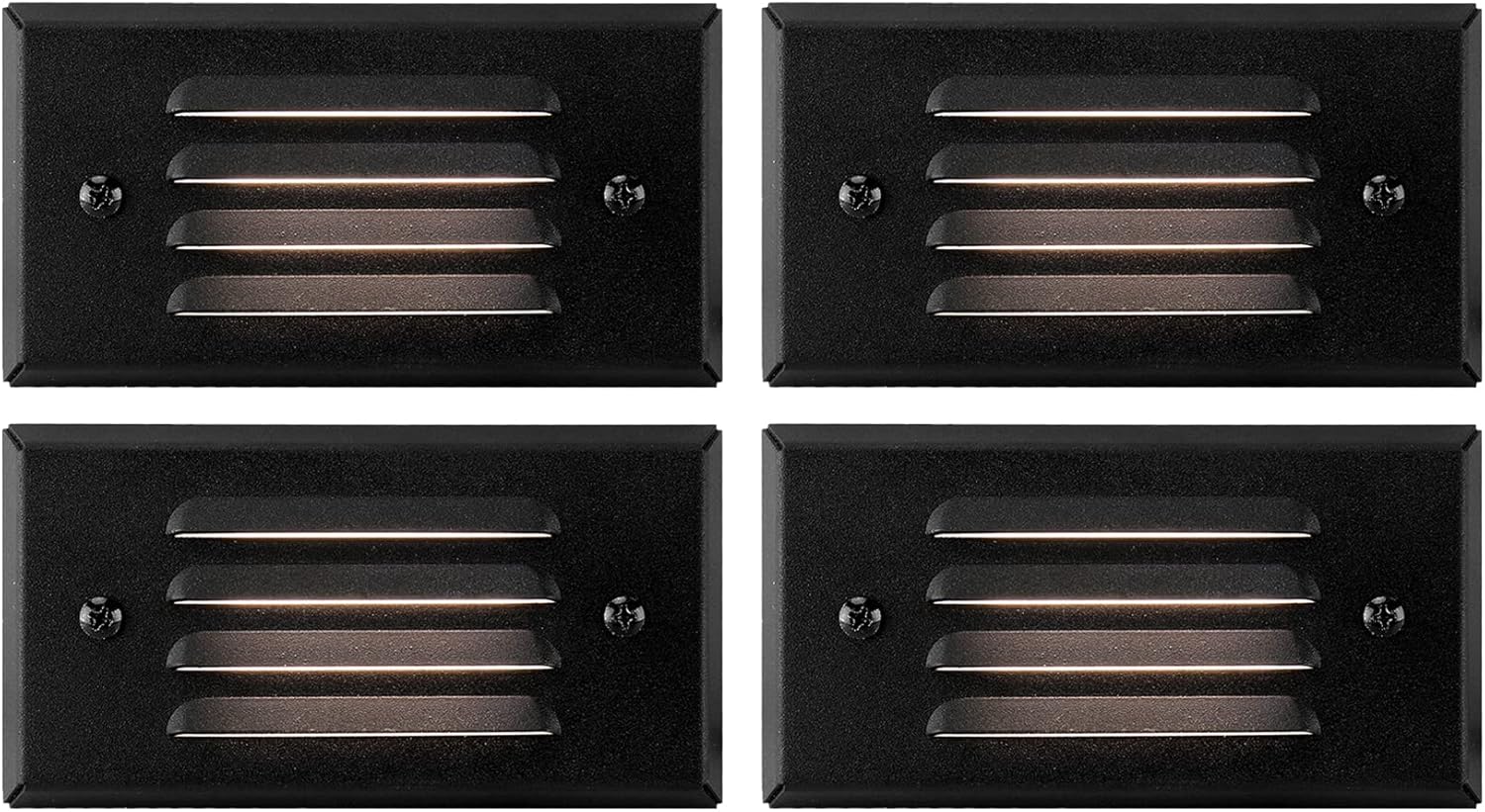 GKOLED 12V 3W Low Voltage LED Step Light - Waterproof - 6 Packs in ...