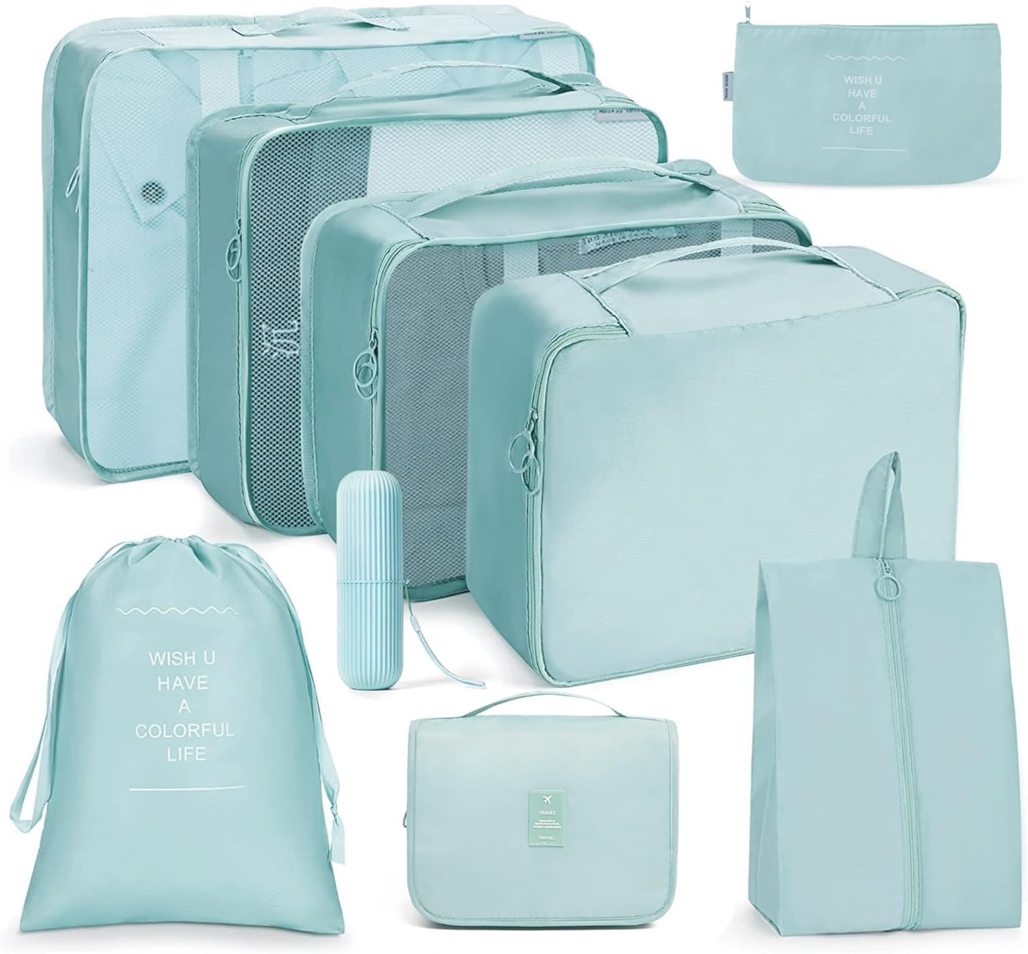 Smart Packing Cubes Organizer 09PCS : Your Ultimate Cube for Travel ...