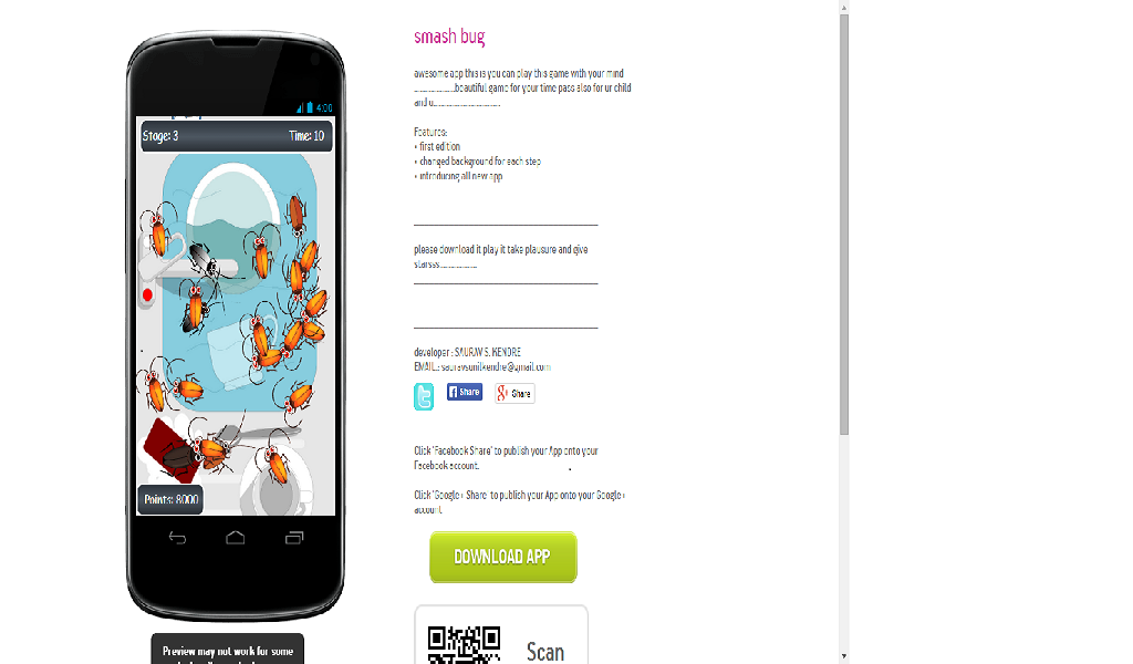 smash bug - App on Amazon Appstore
