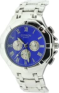 Amazon.com: Citron Gents Watch with Chronograph Effect Dial : Clothing ...