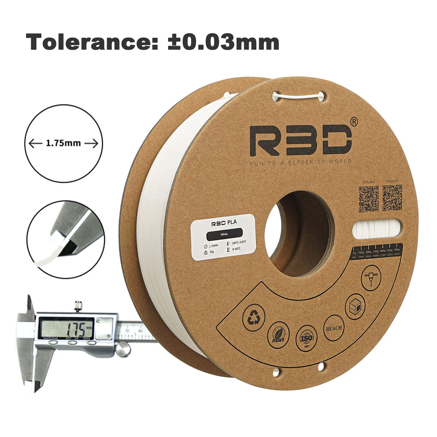 R3D PLA 3D Printer Filame...B0936WXLKS | Encarguelo.com.ec